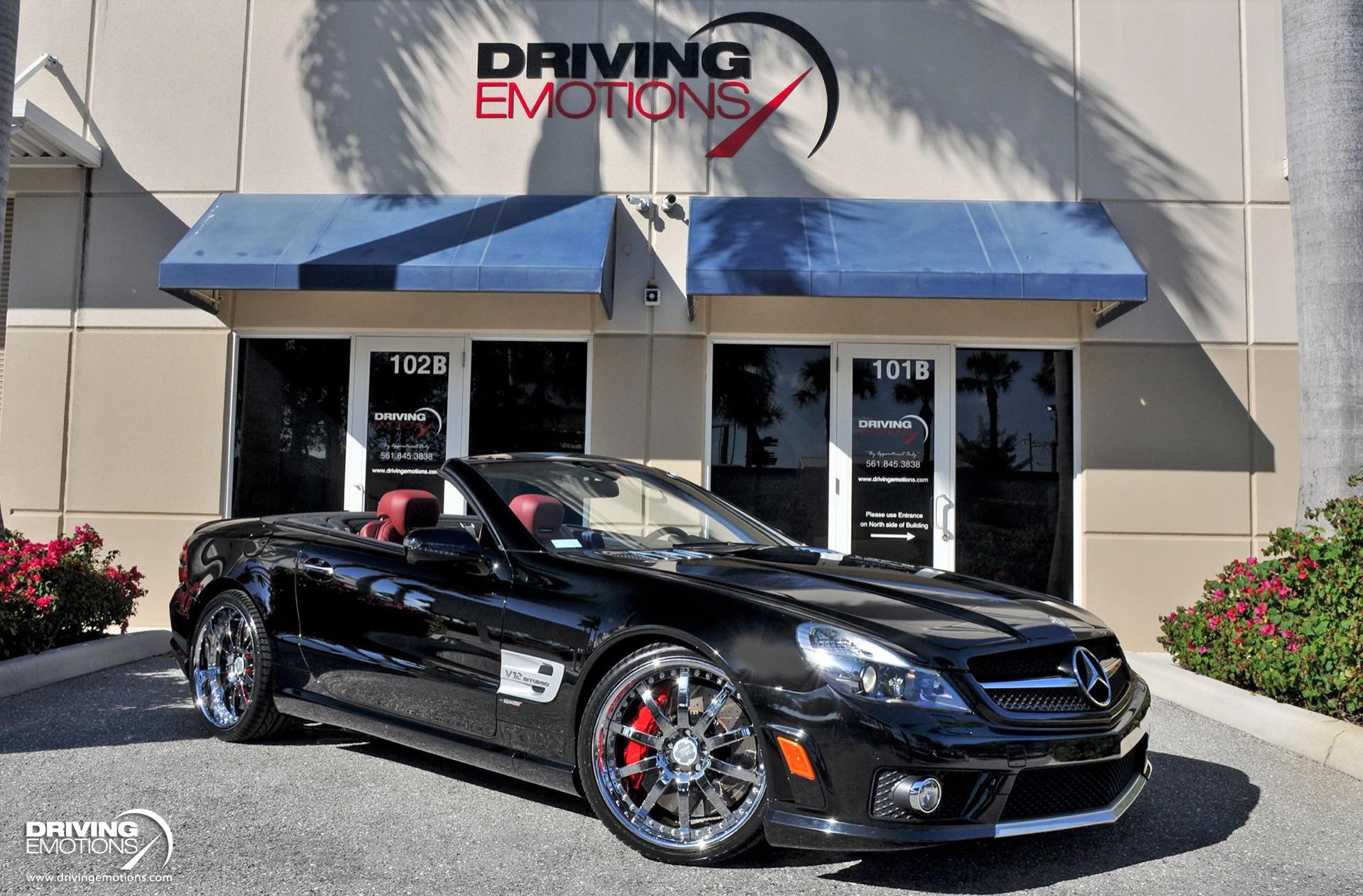 2009 Mercedes-Benz SL65 AMG SL 65 AMG V12 Bi Turbo! BLACK/RED! CARBON ...