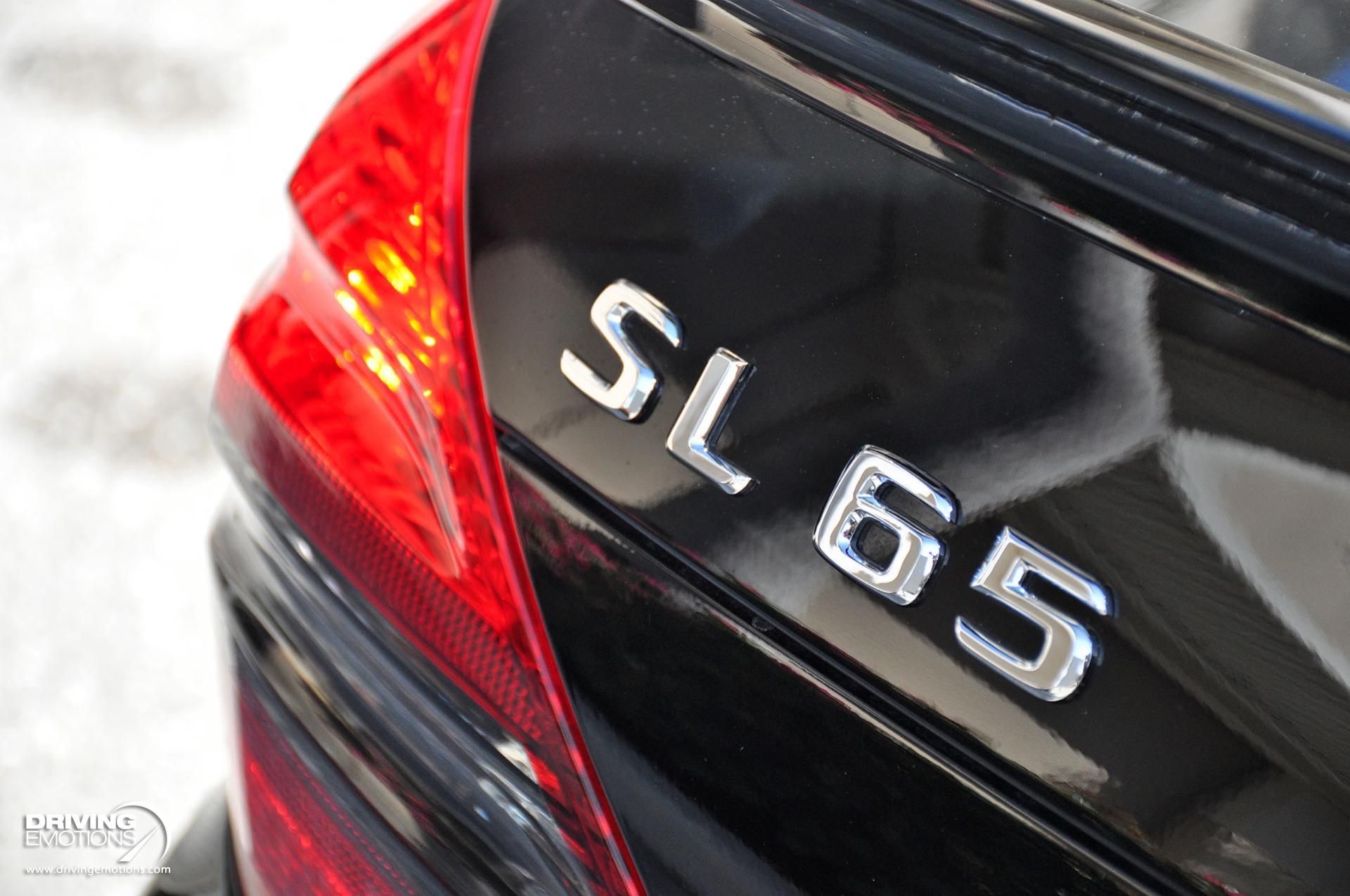 2009 Mercedes-Benz SL65 AMG SL 65 AMG V12 Bi Turbo! BLACK/RED! CARBON ...