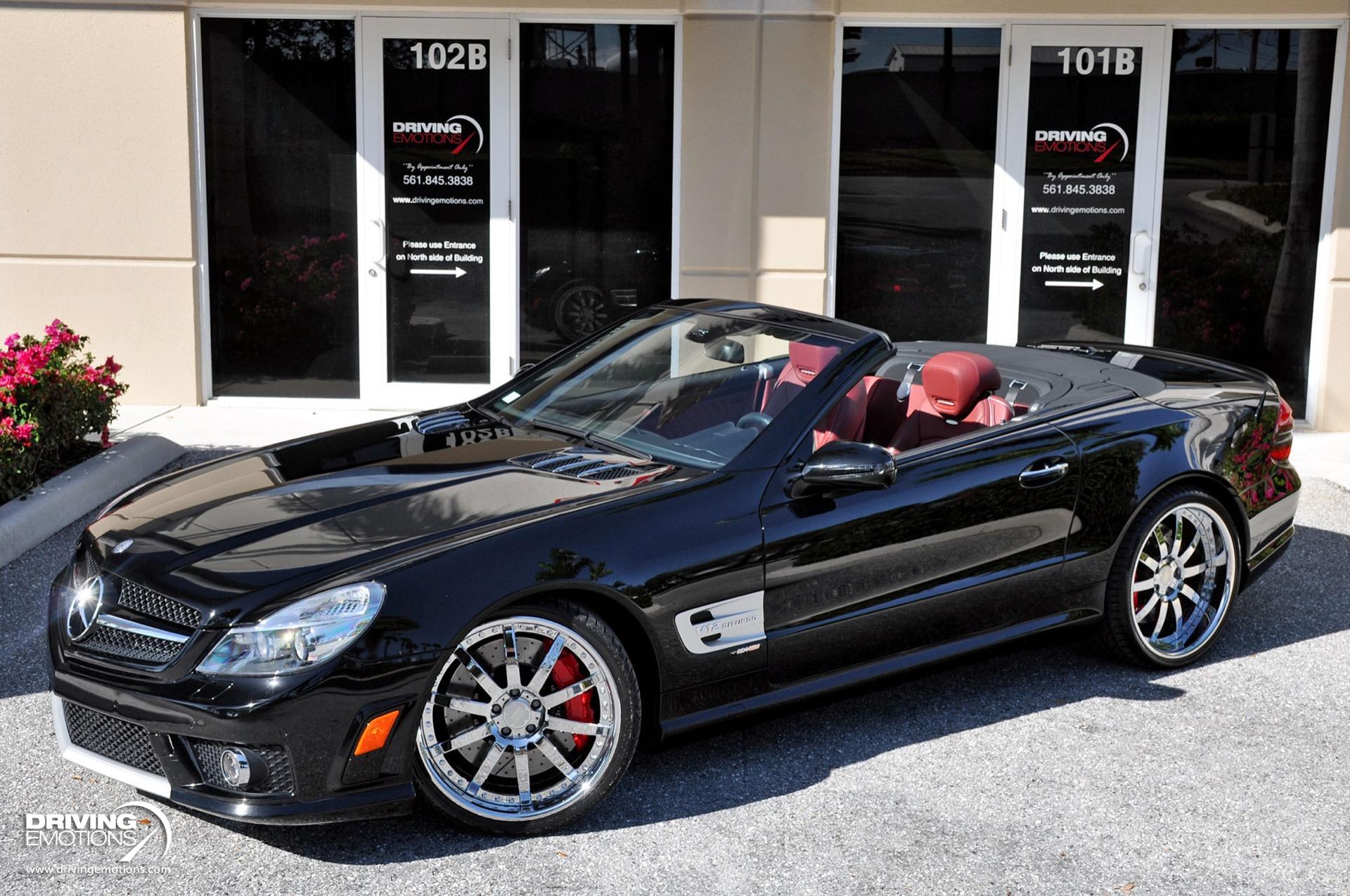 2009 Mercedes-Benz SL65 AMG SL 65 AMG V12 Bi Turbo! BLACK/RED! CARBON ...