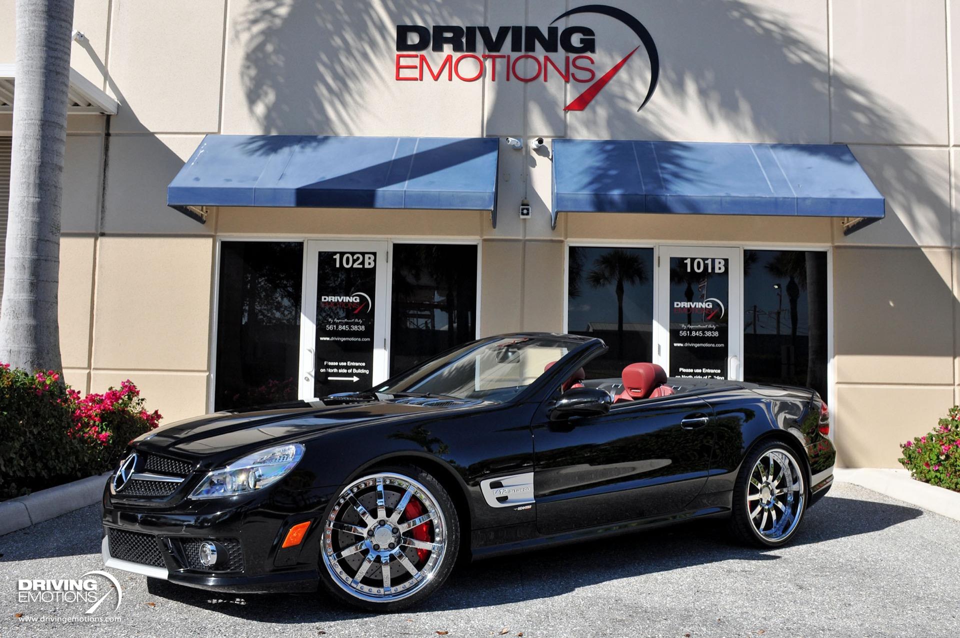 2009 Mercedes-Benz SL65 AMG SL 65 AMG V12 Bi Turbo! BLACK/RED! CARBON ...