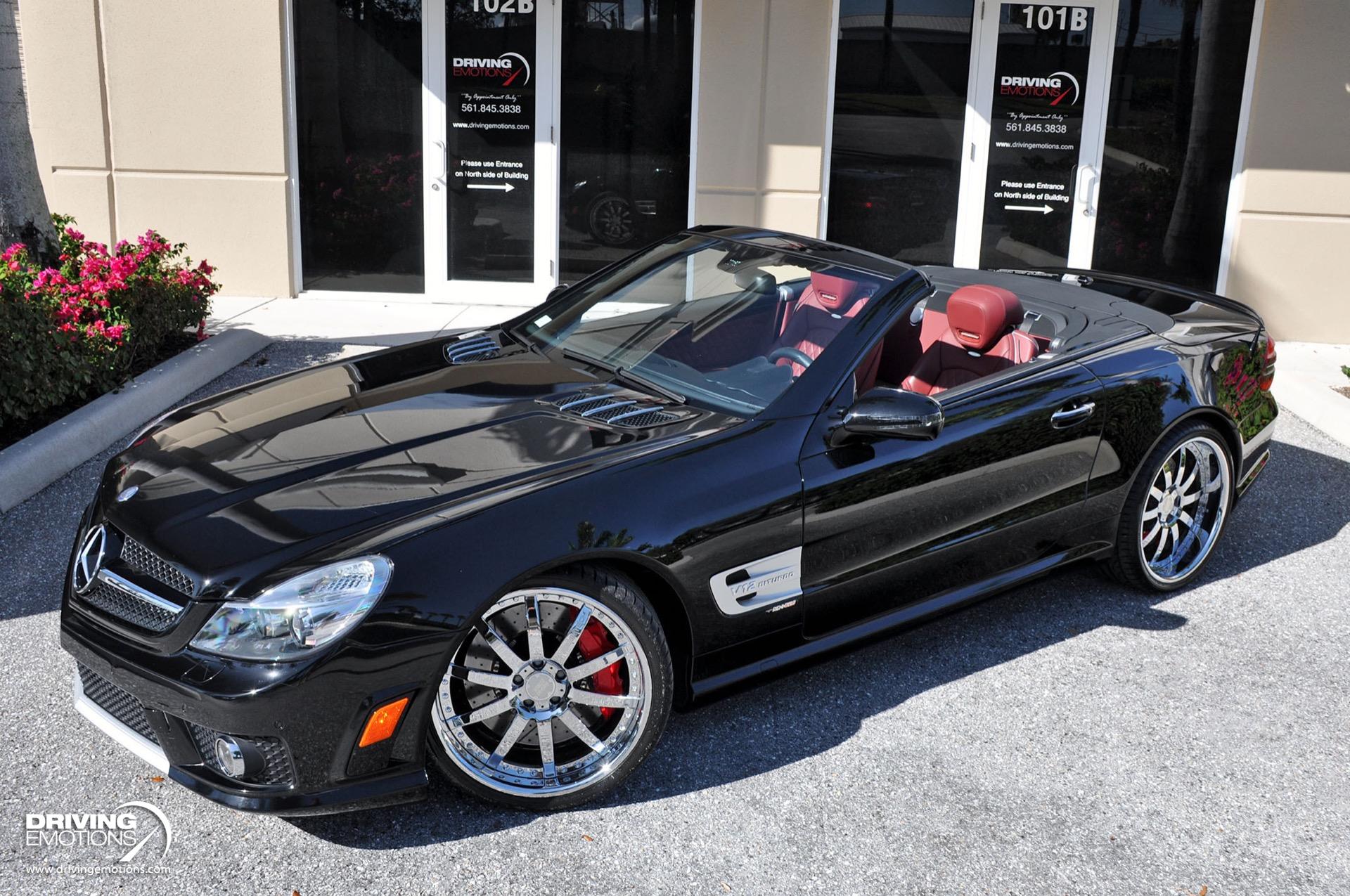 2009 Mercedes-Benz SL65 AMG SL 65 AMG V12 Bi Turbo! BLACK/RED! CARBON ...