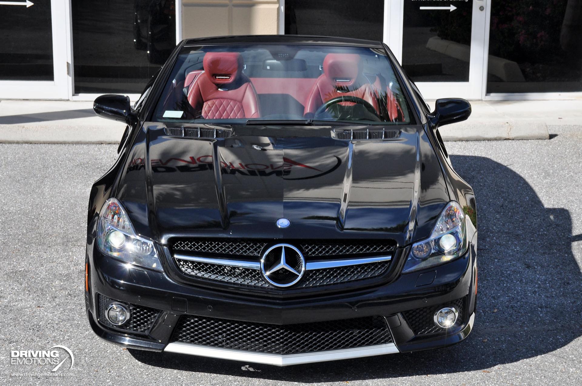 2009 Mercedes-Benz SL65 AMG SL 65 AMG V12 Bi Turbo! BLACK/RED! CARBON ...