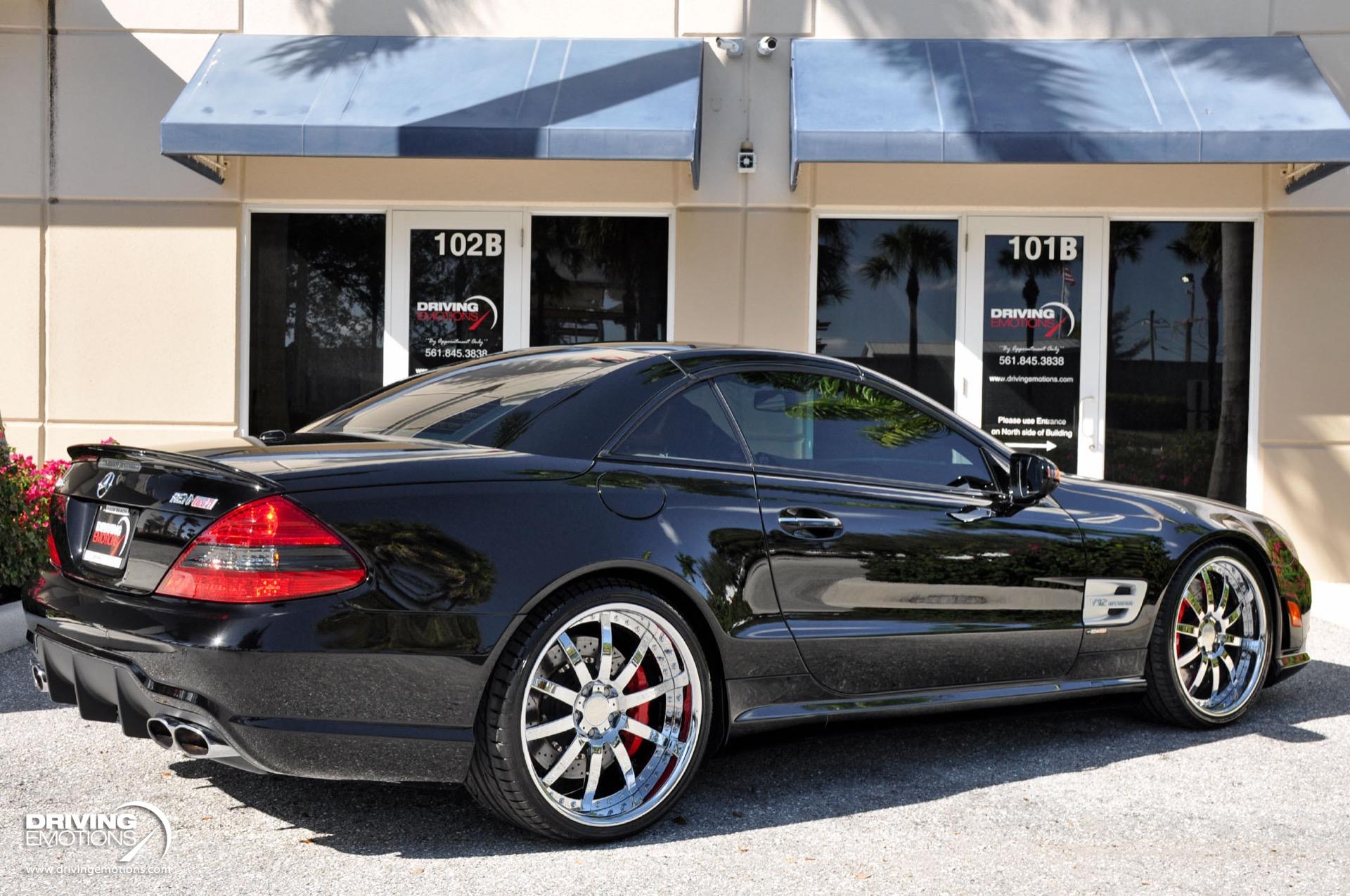 2009 Mercedes-Benz SL65 AMG SL 65 AMG V12 Bi Turbo! BLACK/RED! CARBON ...