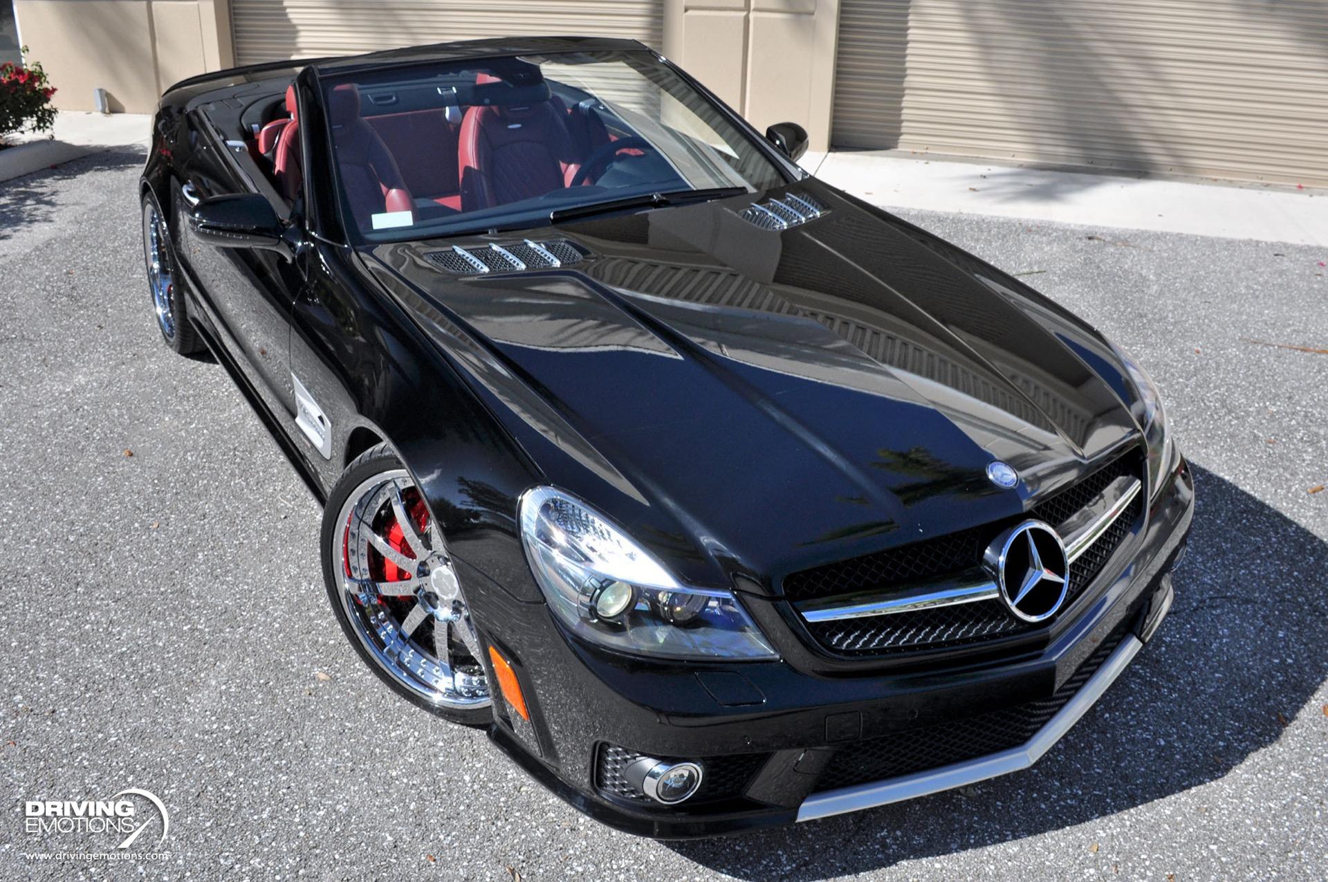 2009 Mercedes-Benz SL65 AMG SL 65 AMG V12 Bi Turbo! BLACK/RED! CARBON ...