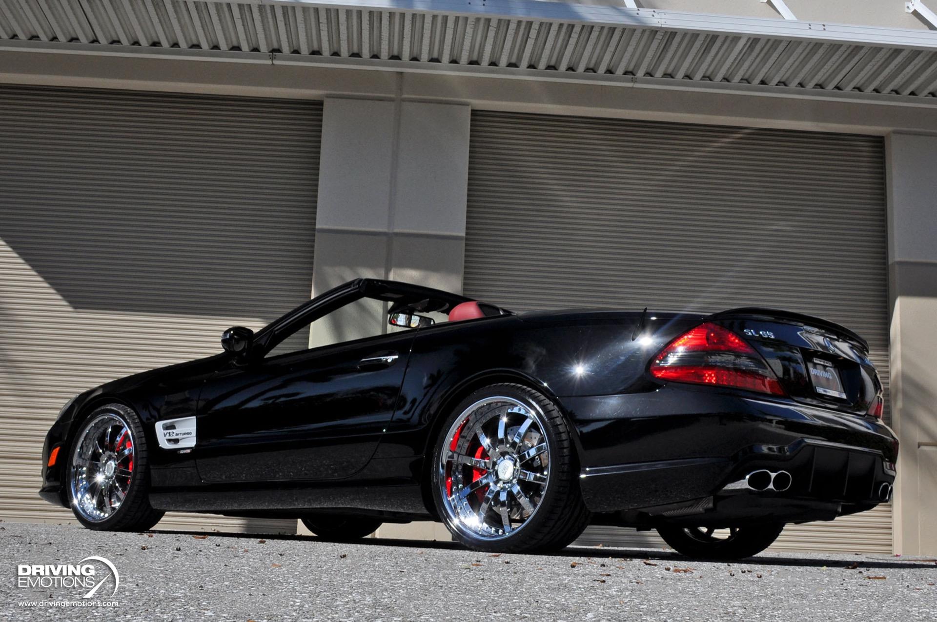 2009 Mercedes-Benz SL65 AMG SL 65 AMG V12 Bi Turbo! BLACK/RED! CARBON ...