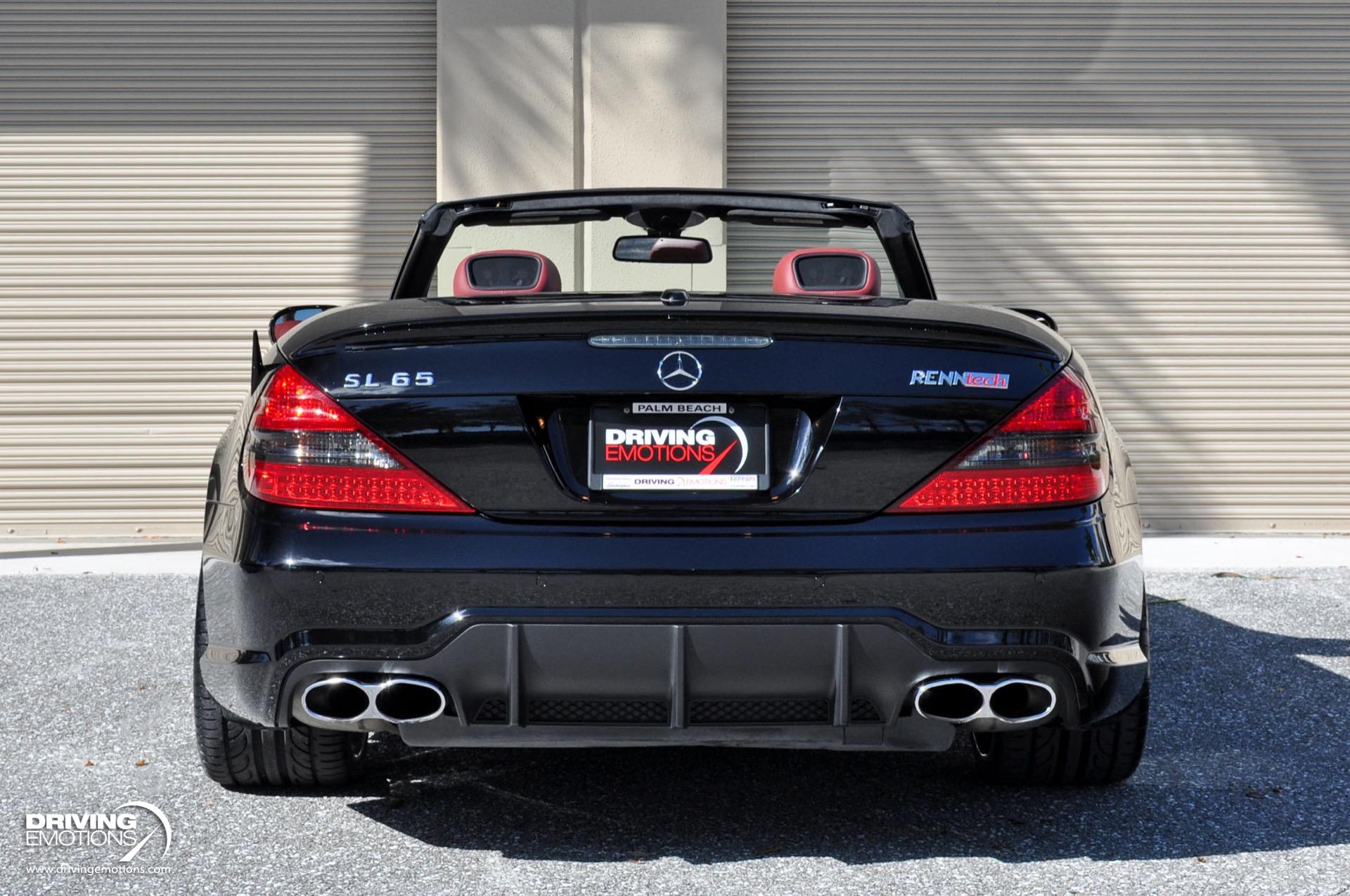 2009 Mercedes-Benz SL65 AMG SL 65 AMG V12 Bi Turbo! BLACK/RED! CARBON ...