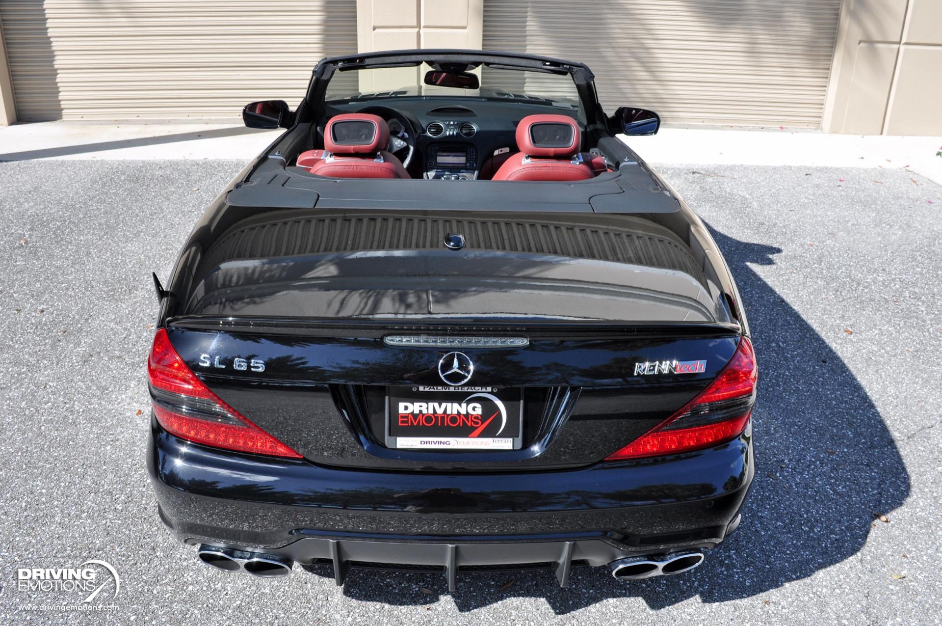 2009 Mercedes-Benz SL65 AMG SL 65 AMG V12 Bi Turbo! BLACK/RED! CARBON ...