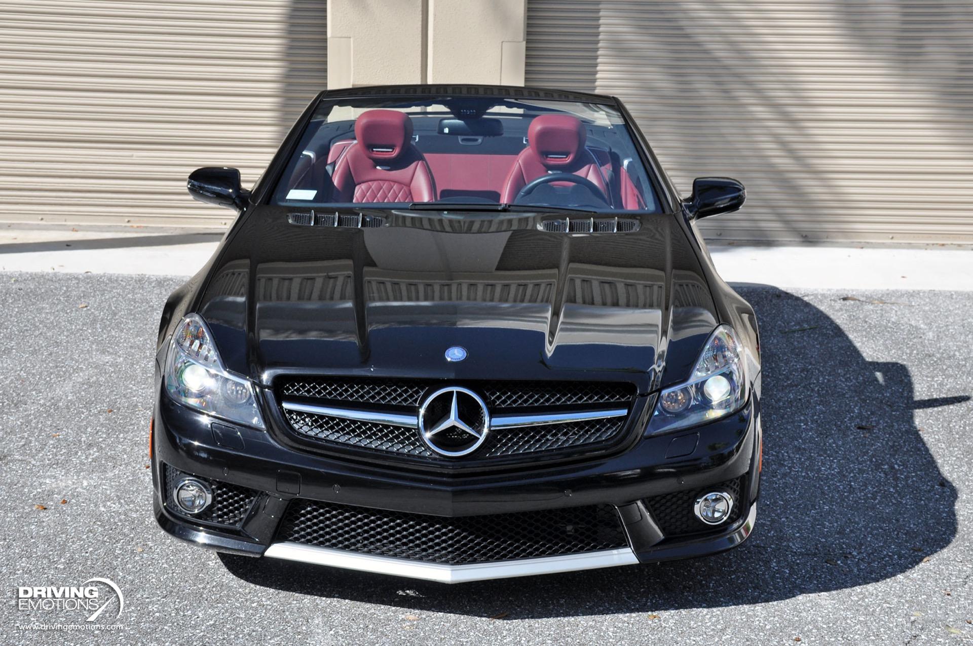2009 Mercedes-Benz SL65 AMG SL 65 AMG V12 Bi Turbo! BLACK/RED! CARBON ...