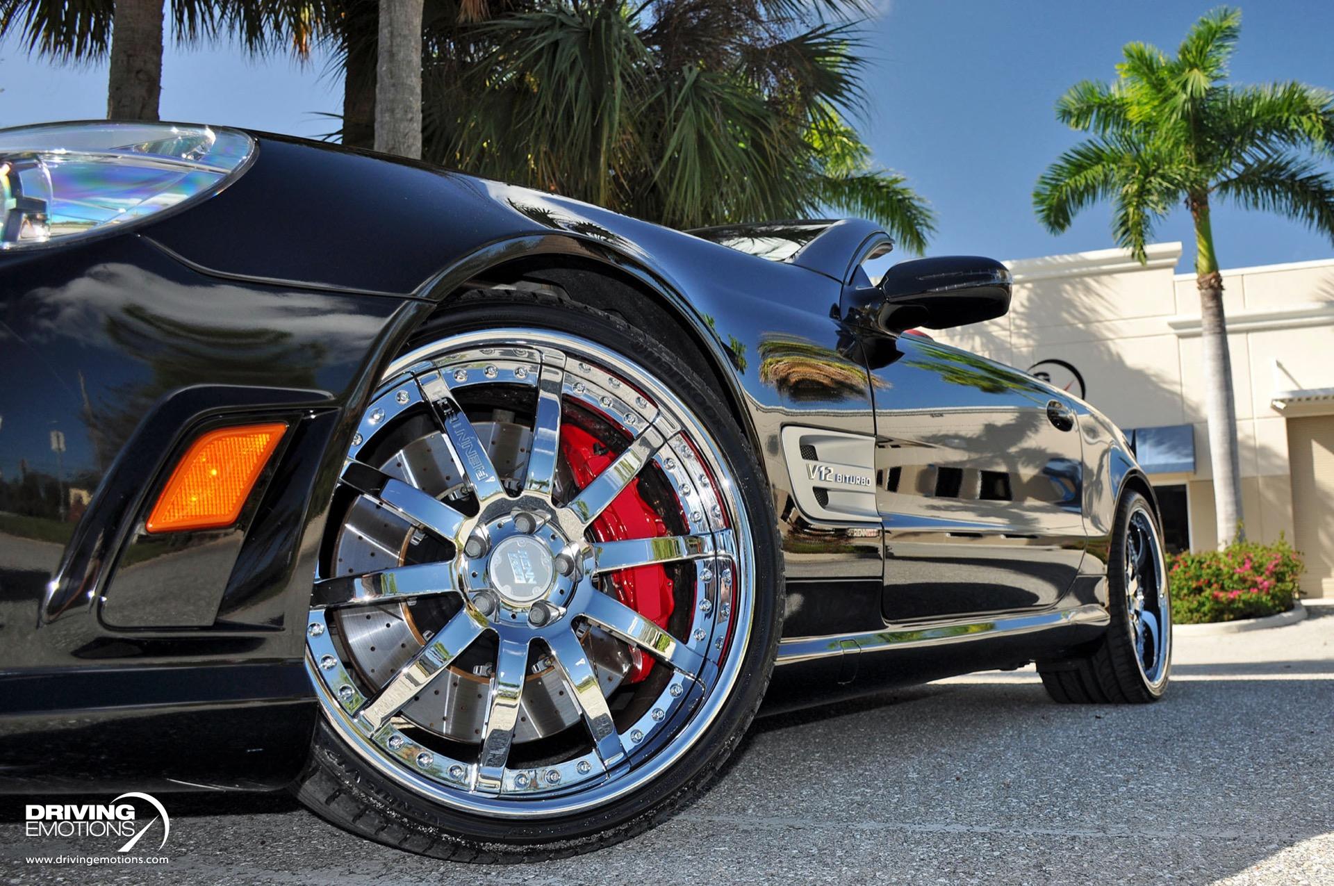2009 Mercedes-Benz SL65 AMG SL 65 AMG V12 Bi Turbo! BLACK/RED! CARBON ...