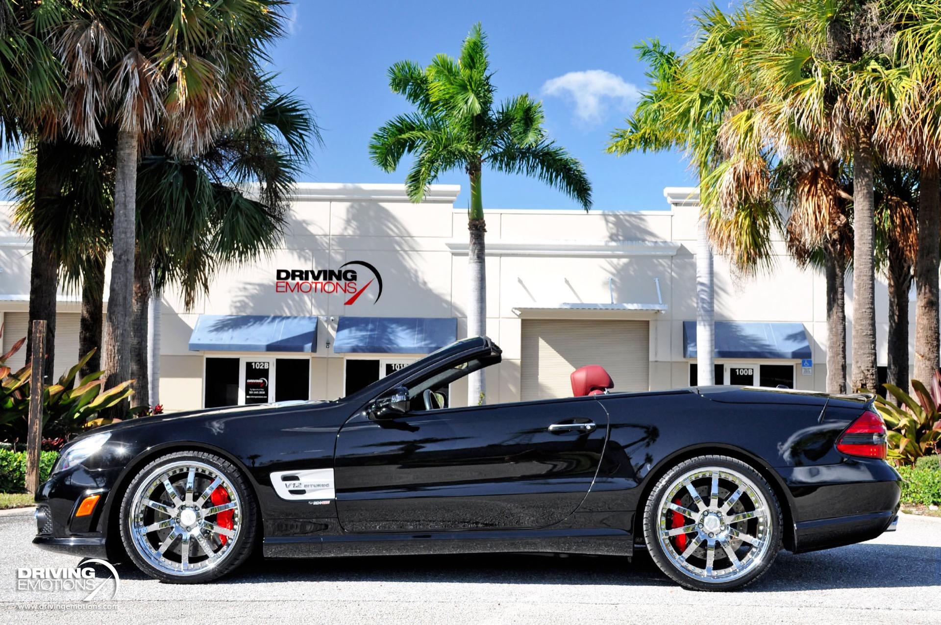 2009 Mercedes-Benz SL65 AMG SL 65 AMG V12 Bi Turbo! BLACK/RED! CARBON ...