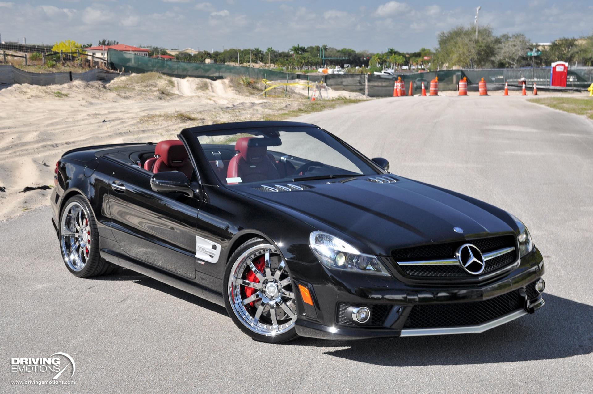 2009 Mercedes-Benz SL65 AMG SL 65 AMG V12 Bi Turbo! BLACK/RED! CARBON ...