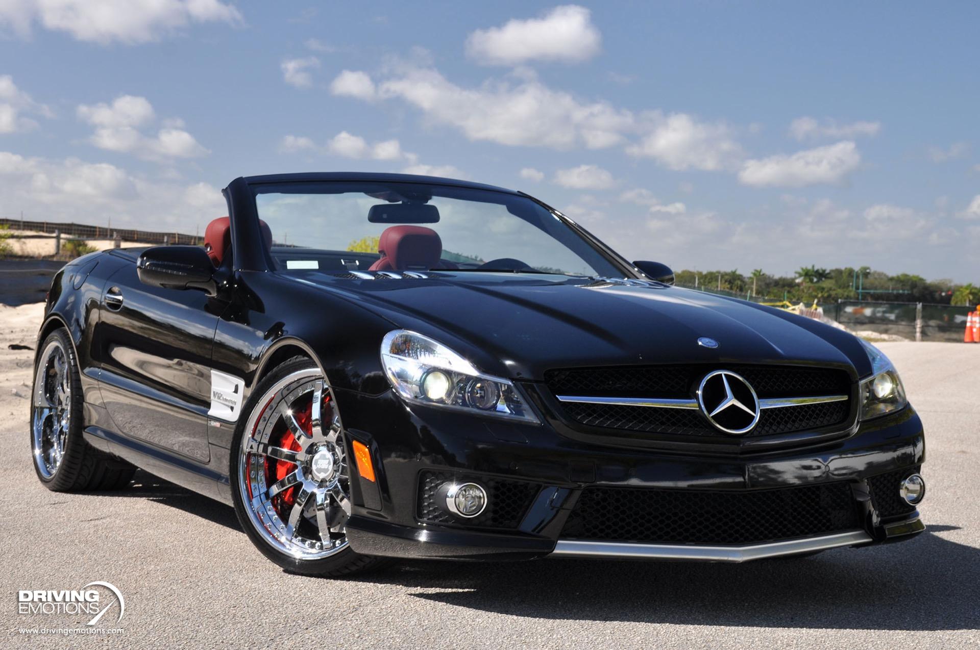 2009 Mercedes-Benz SL65 AMG SL 65 AMG V12 Bi Turbo! BLACK/RED! CARBON ...