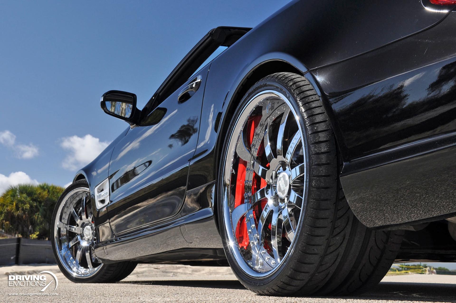 2009 Mercedes-Benz SL65 AMG SL 65 AMG V12 Bi Turbo! BLACK/RED! CARBON ...