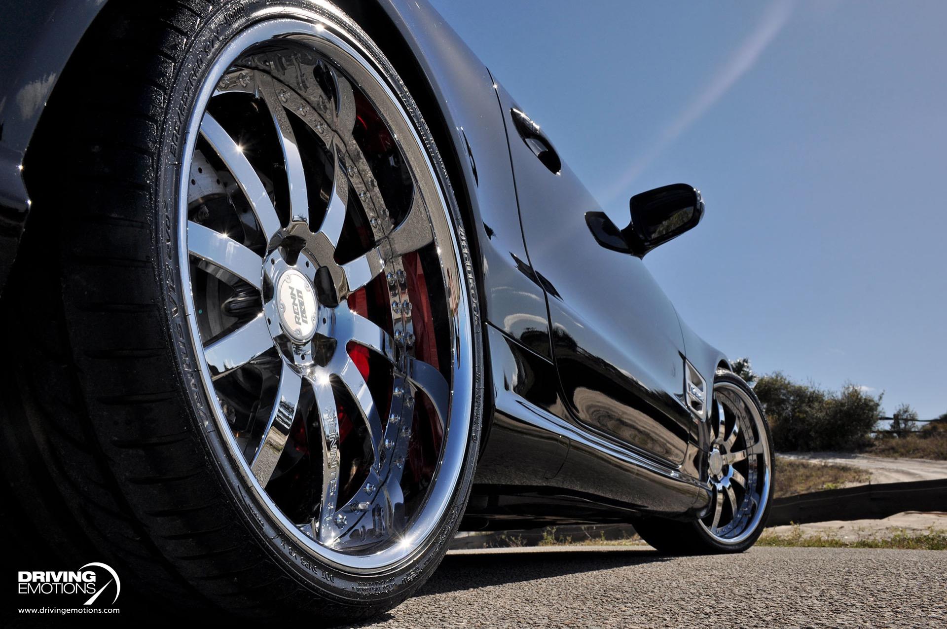 2009 Mercedes-Benz SL65 AMG SL 65 AMG V12 Bi Turbo! BLACK/RED! CARBON ...