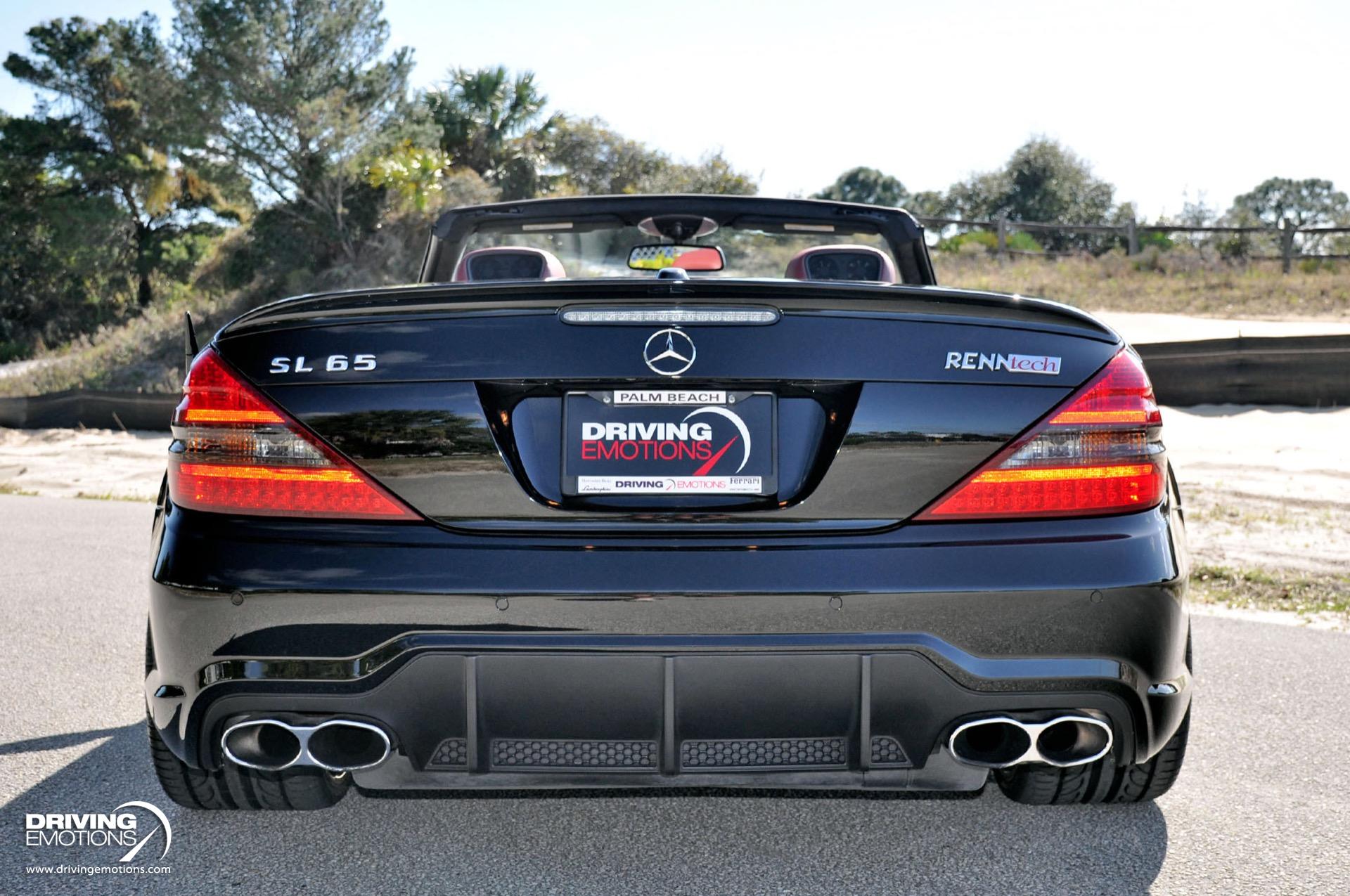 2009 Mercedes-Benz SL65 AMG SL 65 AMG V12 Bi Turbo! BLACK/RED! CARBON ...