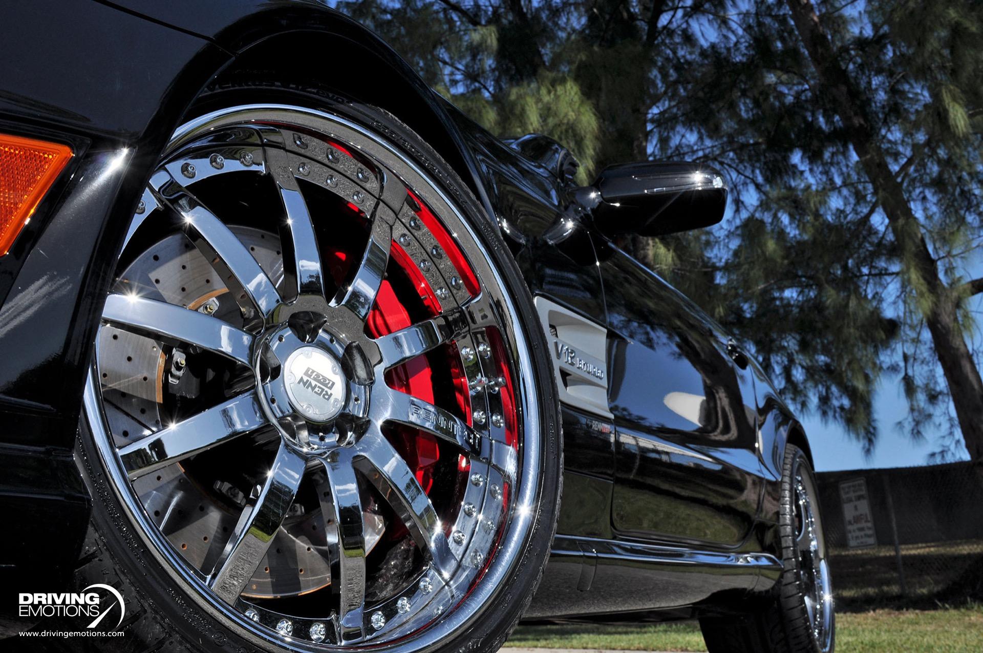2009 Mercedes-Benz SL65 AMG SL 65 AMG V12 Bi Turbo! BLACK/RED! CARBON ...