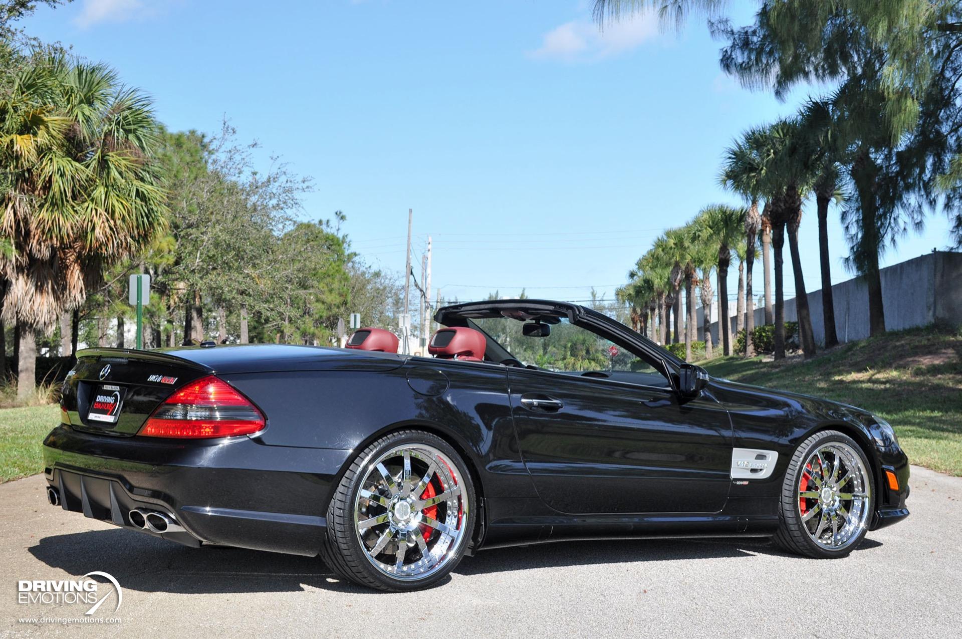 2009 Mercedes-Benz SL65 AMG SL 65 AMG V12 Bi Turbo! BLACK/RED! CARBON ...