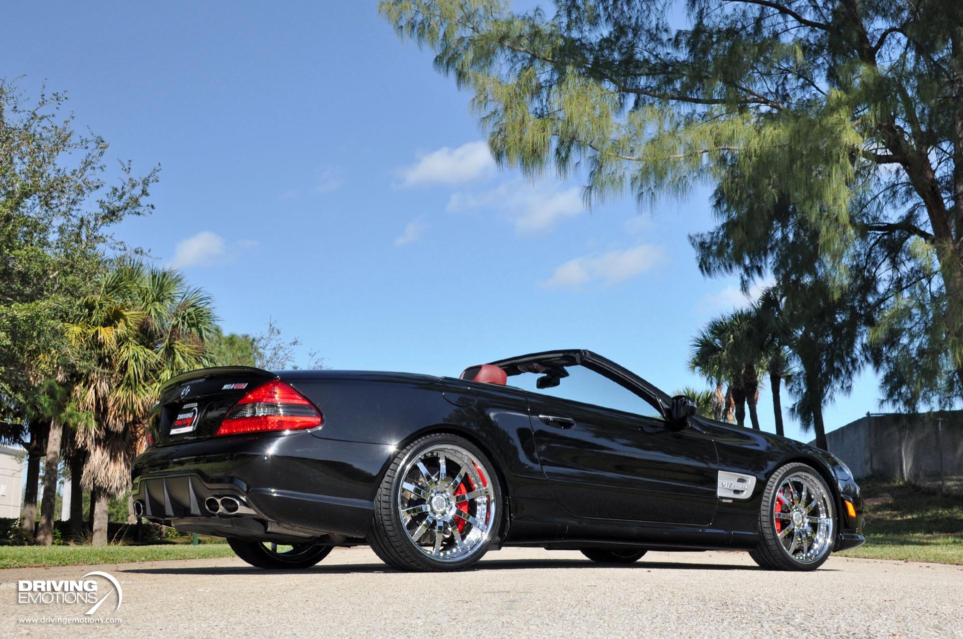 2009 Mercedes-Benz SL65 AMG SL 65 AMG V12 Bi Turbo! BLACK/RED! CARBON ...