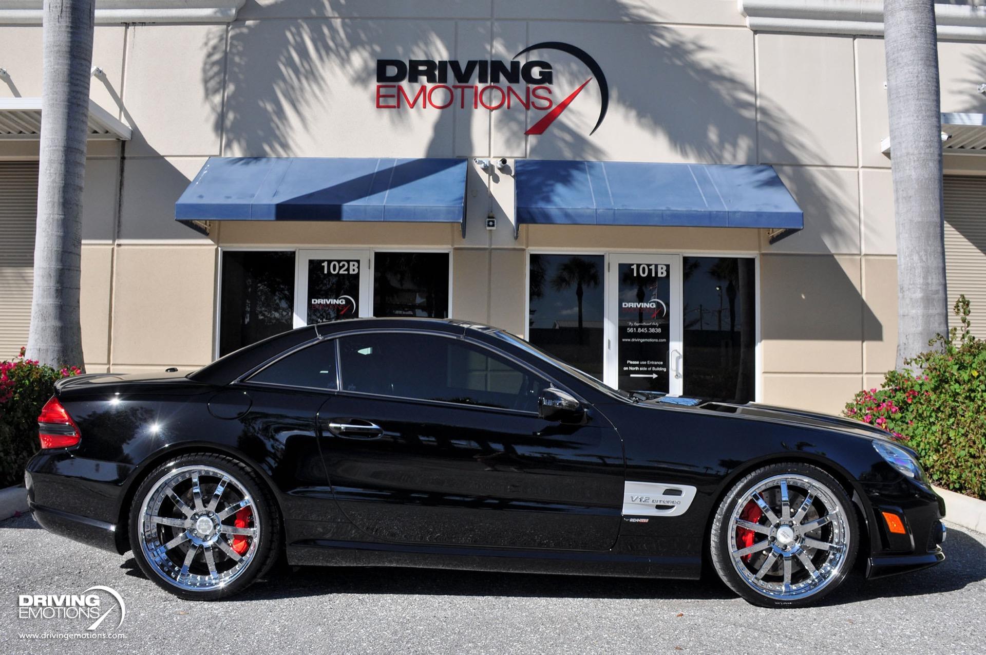 2009 Mercedes-Benz SL65 AMG SL 65 AMG V12 Bi Turbo! BLACK/RED! CARBON ...