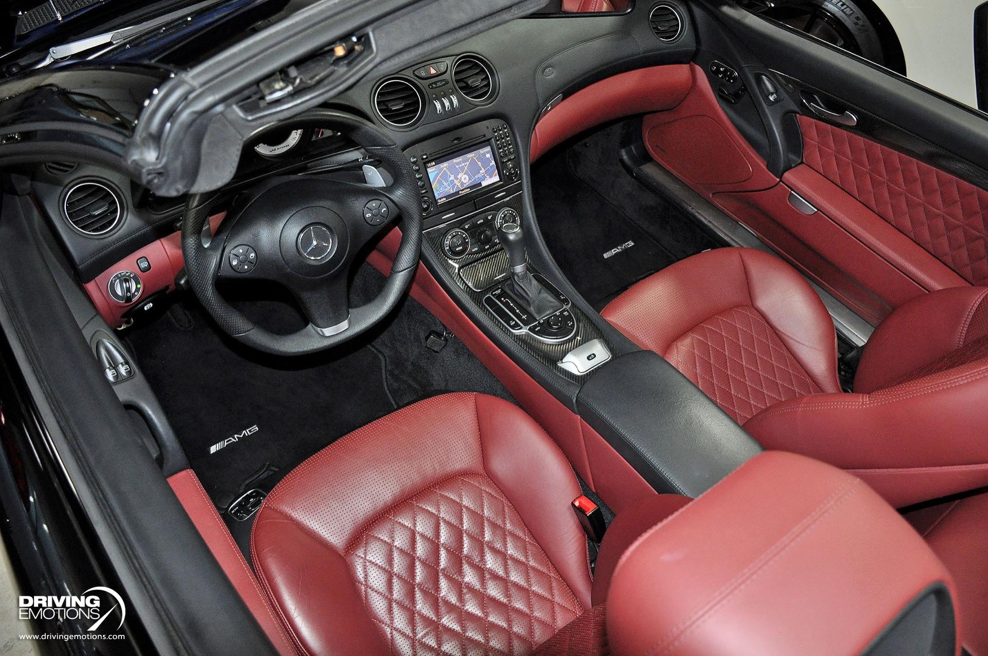 2009 Mercedes-Benz SL65 AMG SL 65 AMG V12 Bi Turbo! BLACK/RED! CARBON ...